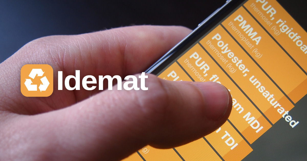 Idemat » The IdematLightLCA app